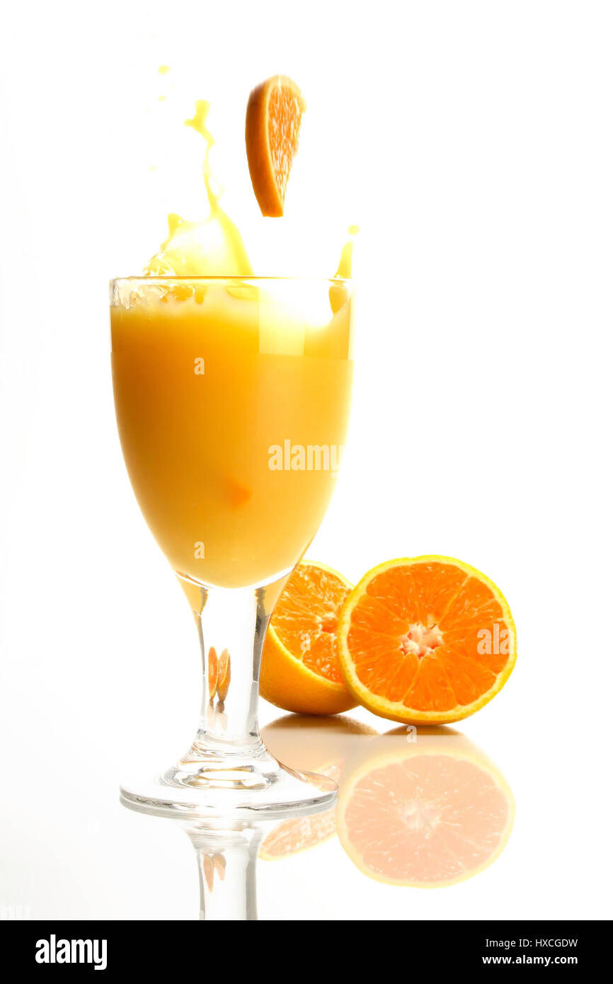 More freshly O juice, Frischer O-Saft Stock Photo - Alamy