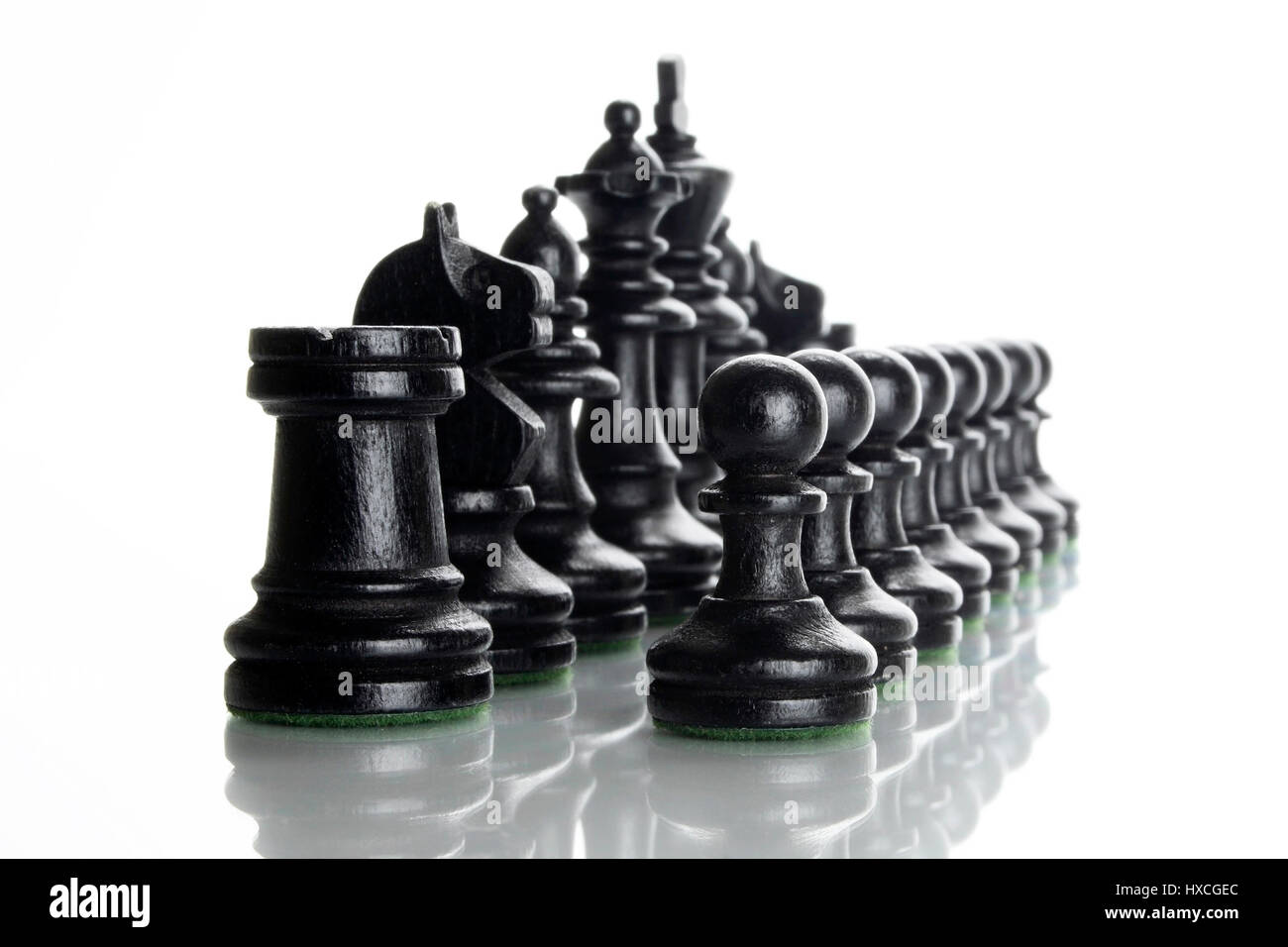Chess pieces, Schachfiguren Stock Photo - Alamy
