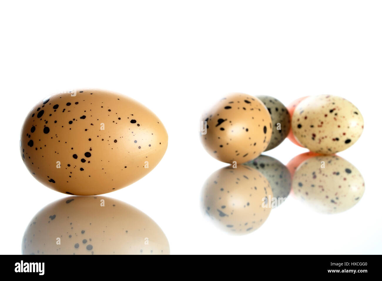Easter eggs, Ostereier Stock Photo - Alamy