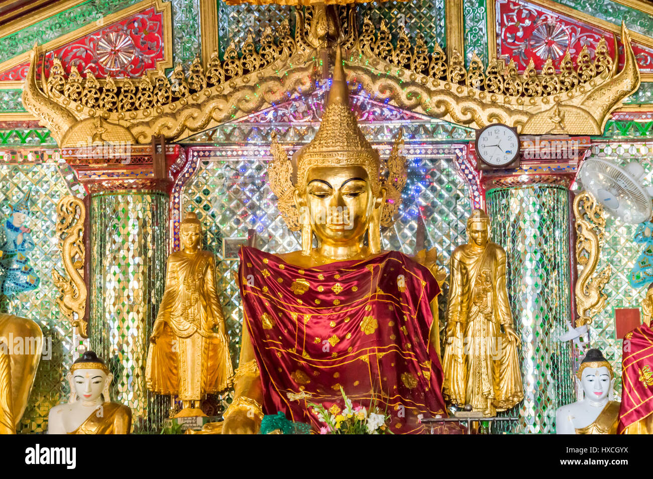 Shwedagon Pagoda Interior