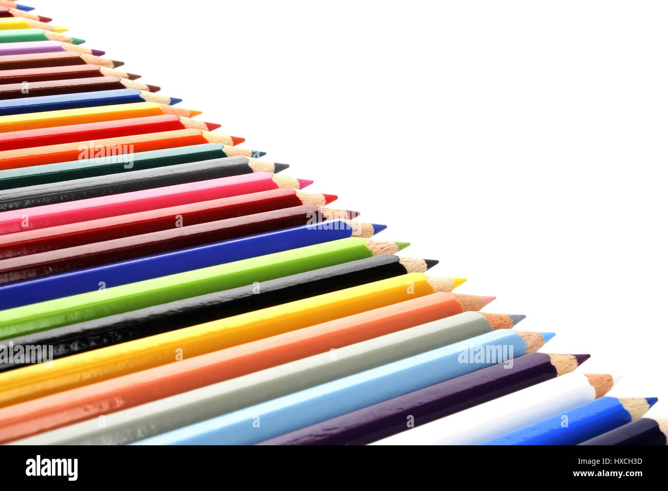 Coloured pencils, Buntstifte Stock Photo - Alamy