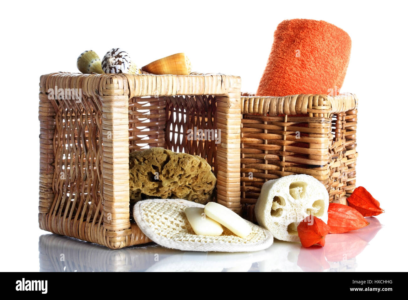 Bath utensils, Badeutensilien Stock Photo - Alamy