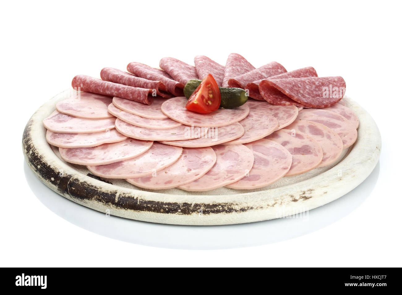 Cold cuts, Aufschnitt Stock Photo - Alamy