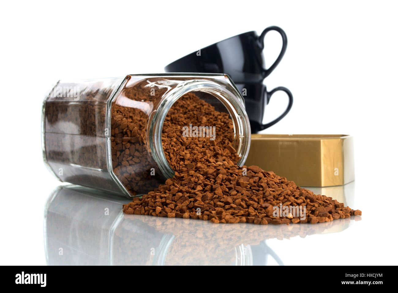 Coffee granulate material hi-res stock photography and images - Alamy