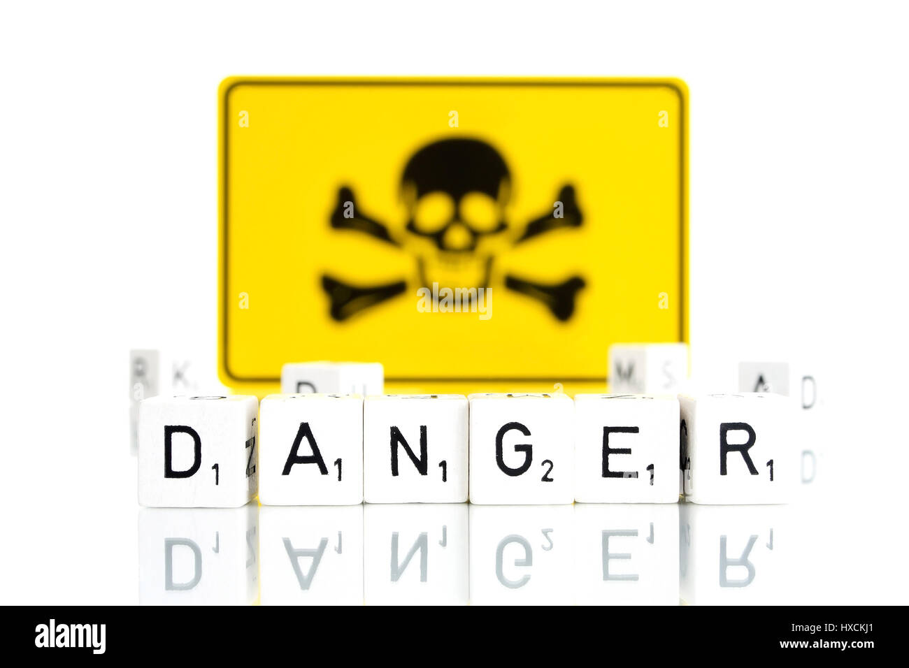 Pictogramme danger Cut Out Stock Images & Pictures - Alamy