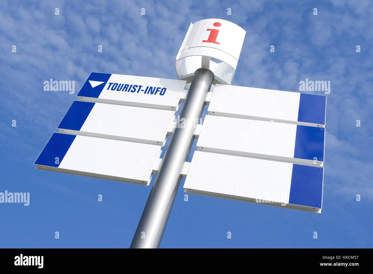 Sign in the seafront, Schild an der Strandpromenade Stock Photo - Alamy
