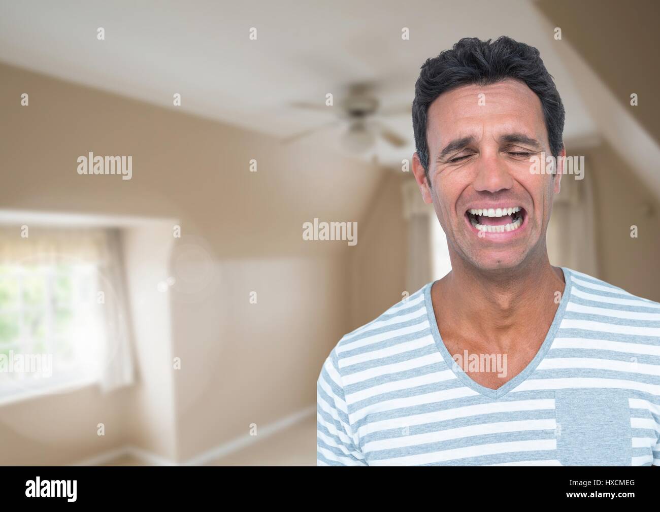 Man sad crying cut out hi-res stock photography and images - Alamy