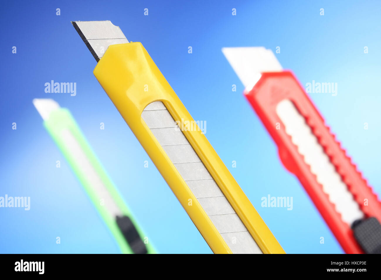 Different cutters, Unterschiedliche Cutter Stock Photo - Alamy