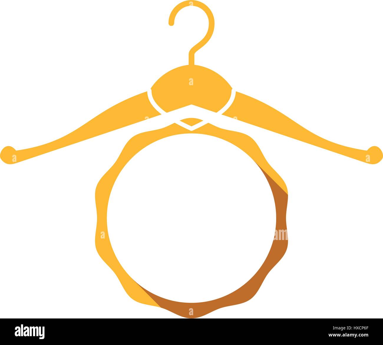 Fashion hanger symbol Stock Vector Image & Art - Alamy