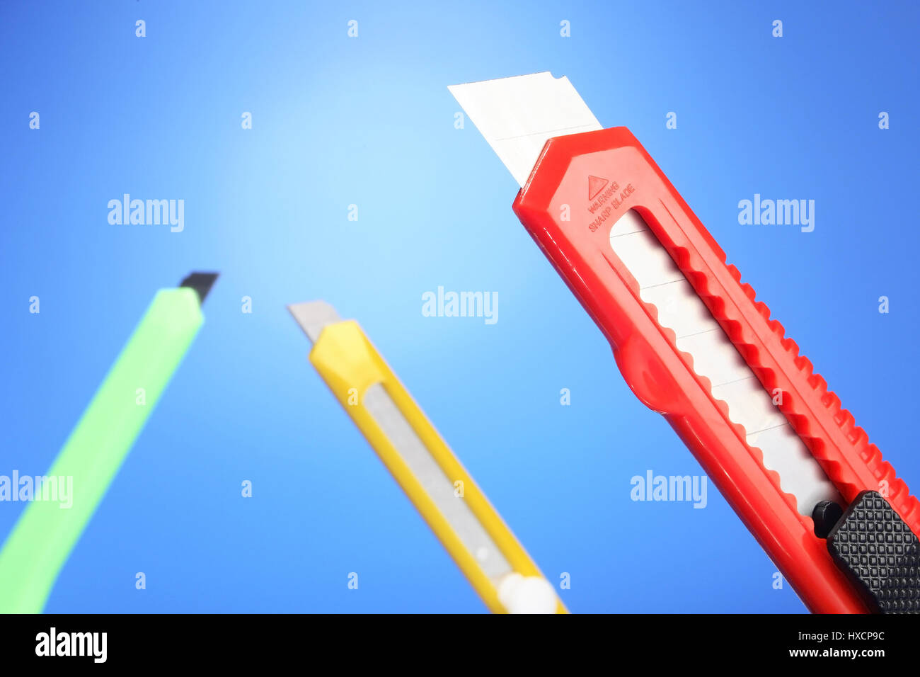 Different cutters, Unterschiedliche Cutter Stock Photo - Alamy