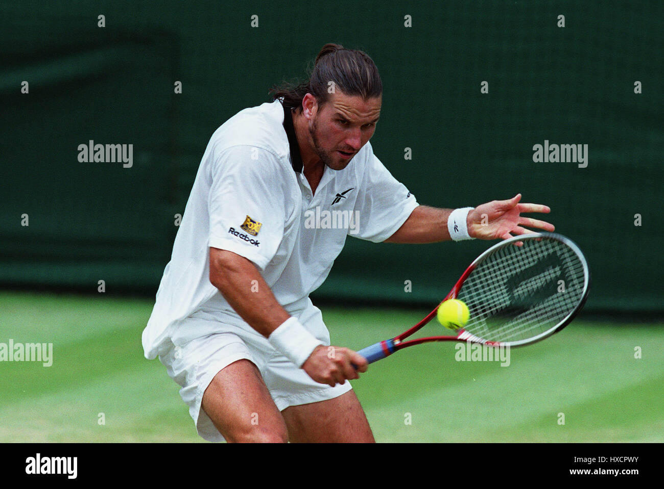 PATRICK RAFTER WIMBLEDON 1999 30 June 1999 Stock Photo - Alamy