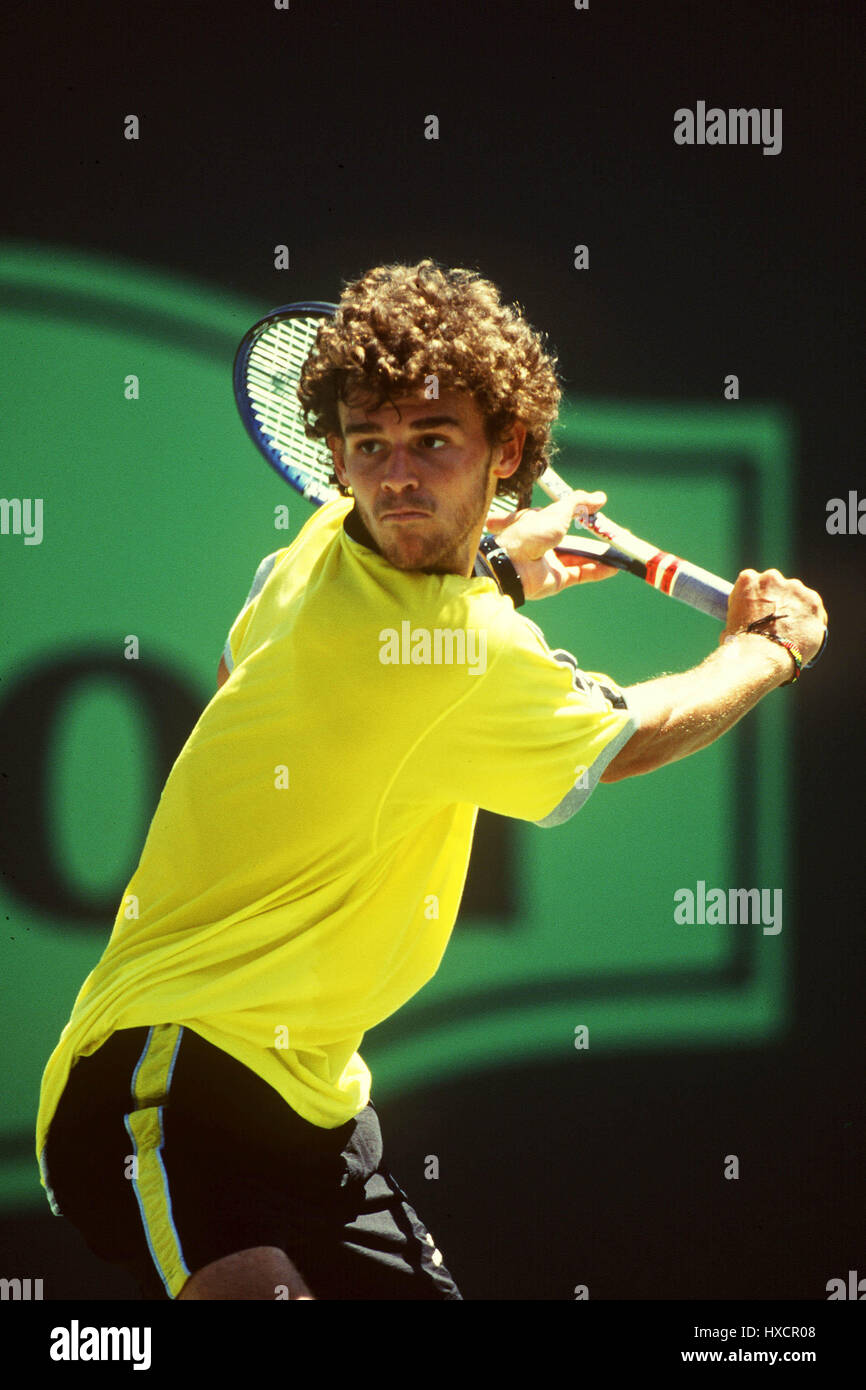 GUSTAVO KUERTEN BRAZIL 16 April 1998 Stock Photo - Alamy
