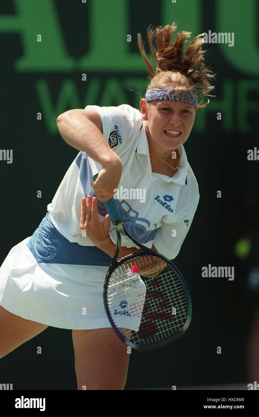 ANKE HUBER GERMANY 02 April 1996 Stock Photo: 136735279 - Alamy