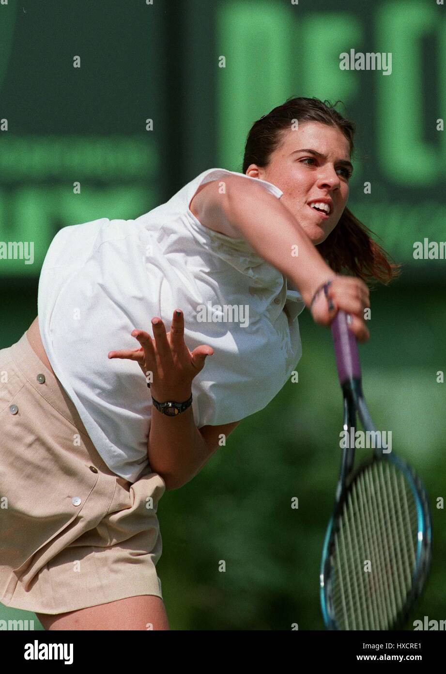 JENNIFER CAPRIATI USA 11 April 1996 Stock Photo - Alamy