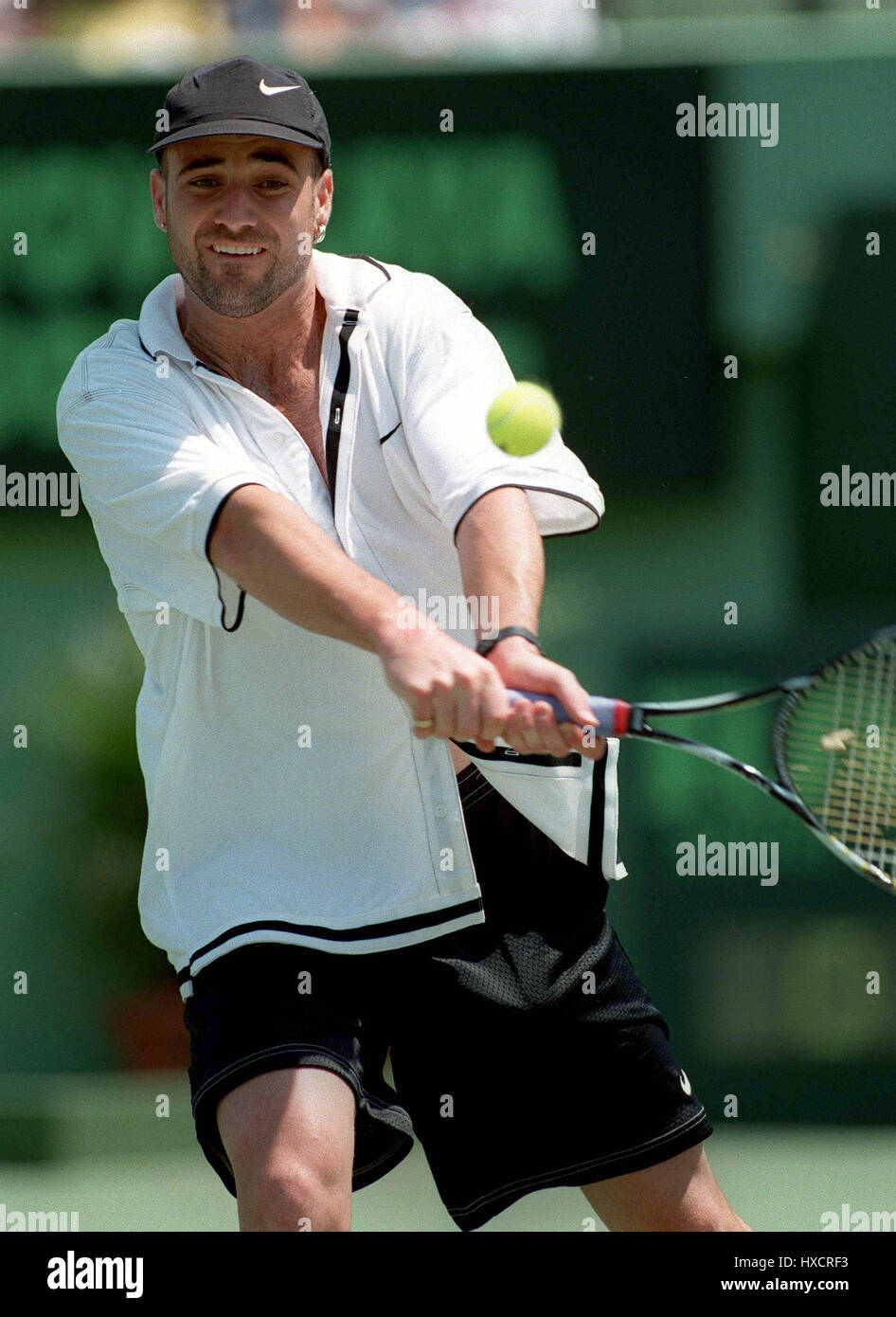 ANDRE AGASSI USA 18 April 1996 Stock Photo - Alamy