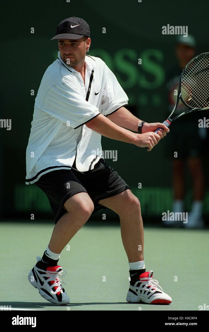 ANDRE AGASSI USA 18 April 1996 Stock Photo - Alamy