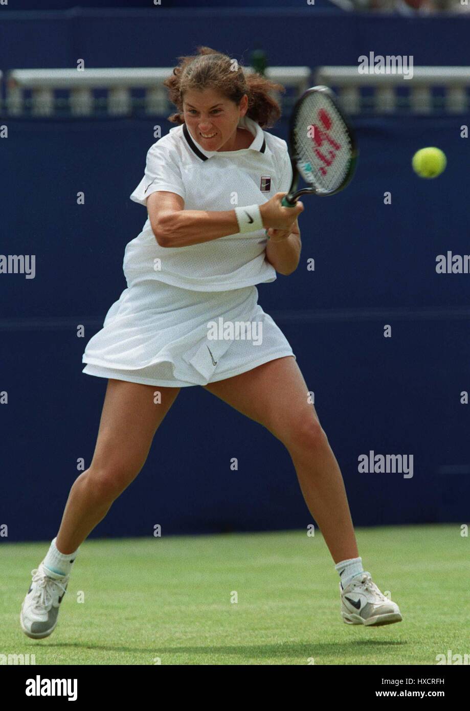 MONICA SELES YUGOSLAVIA 20 June 1996 Stock Photo - Alamy