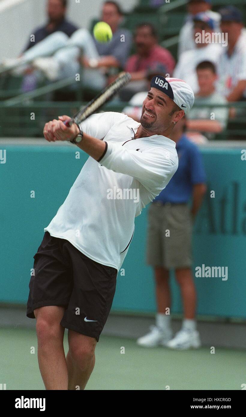 ANDRE AGASSI USA 29 October 1996 Stock Photo - Alamy