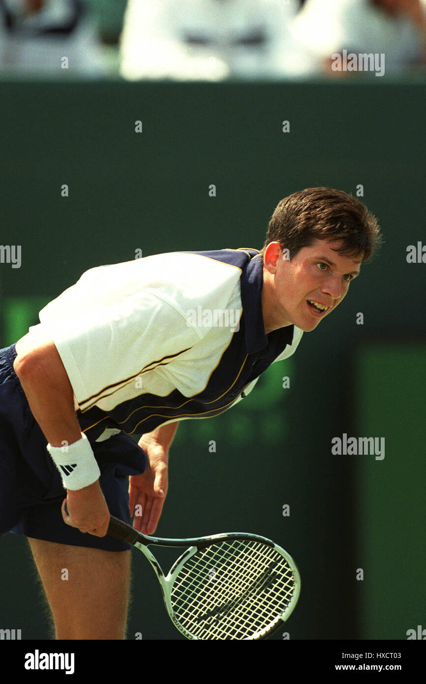 TIM HENMAN ENGLAND 06 April 1998 Stock Photo - Alamy
