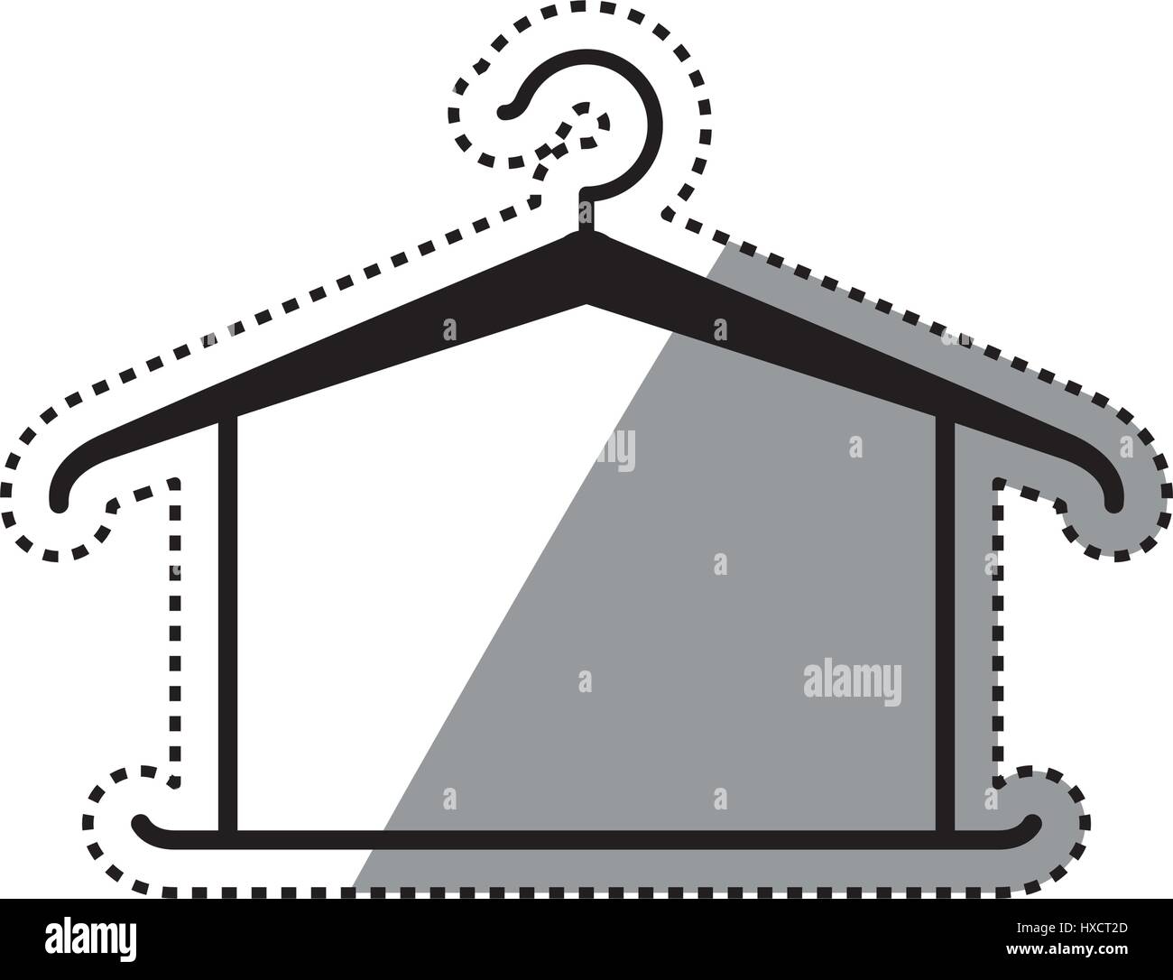 Fashion hanger symbol Stock Vector Image & Art - Alamy