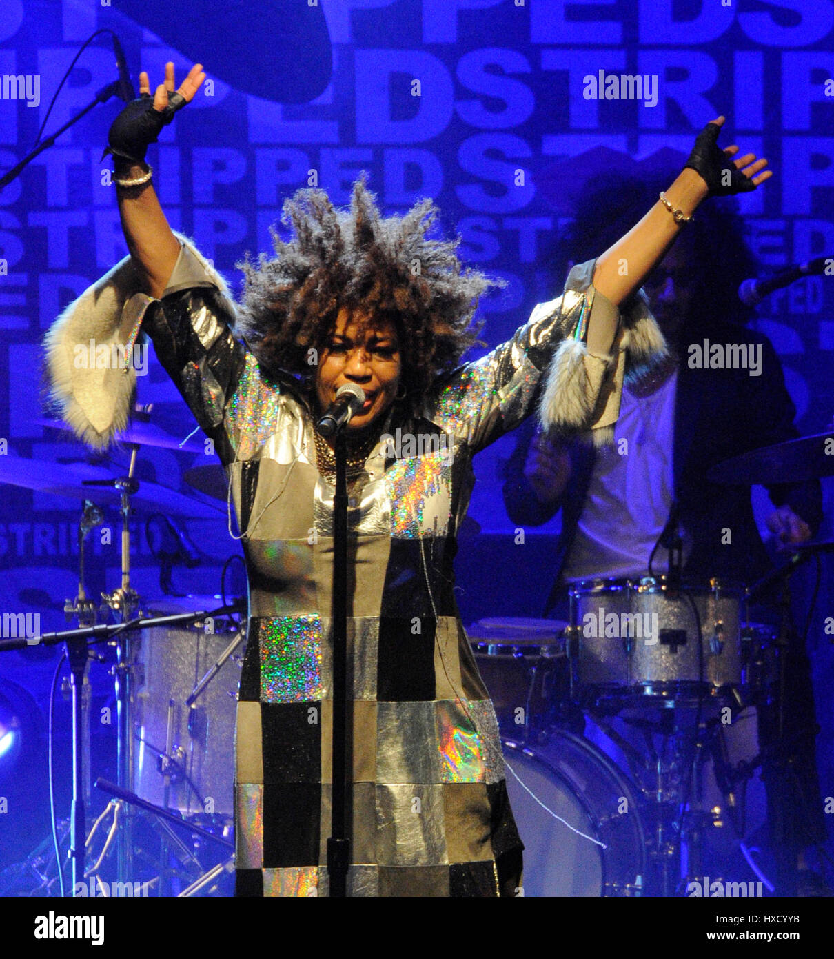 Brno, Czech Republic. 25th Mar, 2017. American singer Macy Gray ...