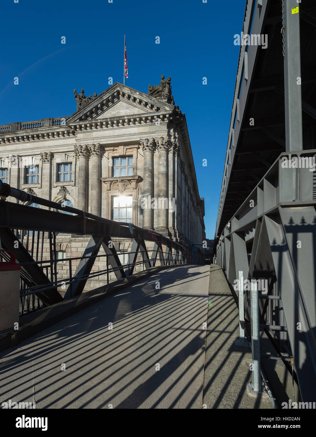 Berlin, Germany. 27th Mar, 2017. The back of the Bode Museum in Berlin ...