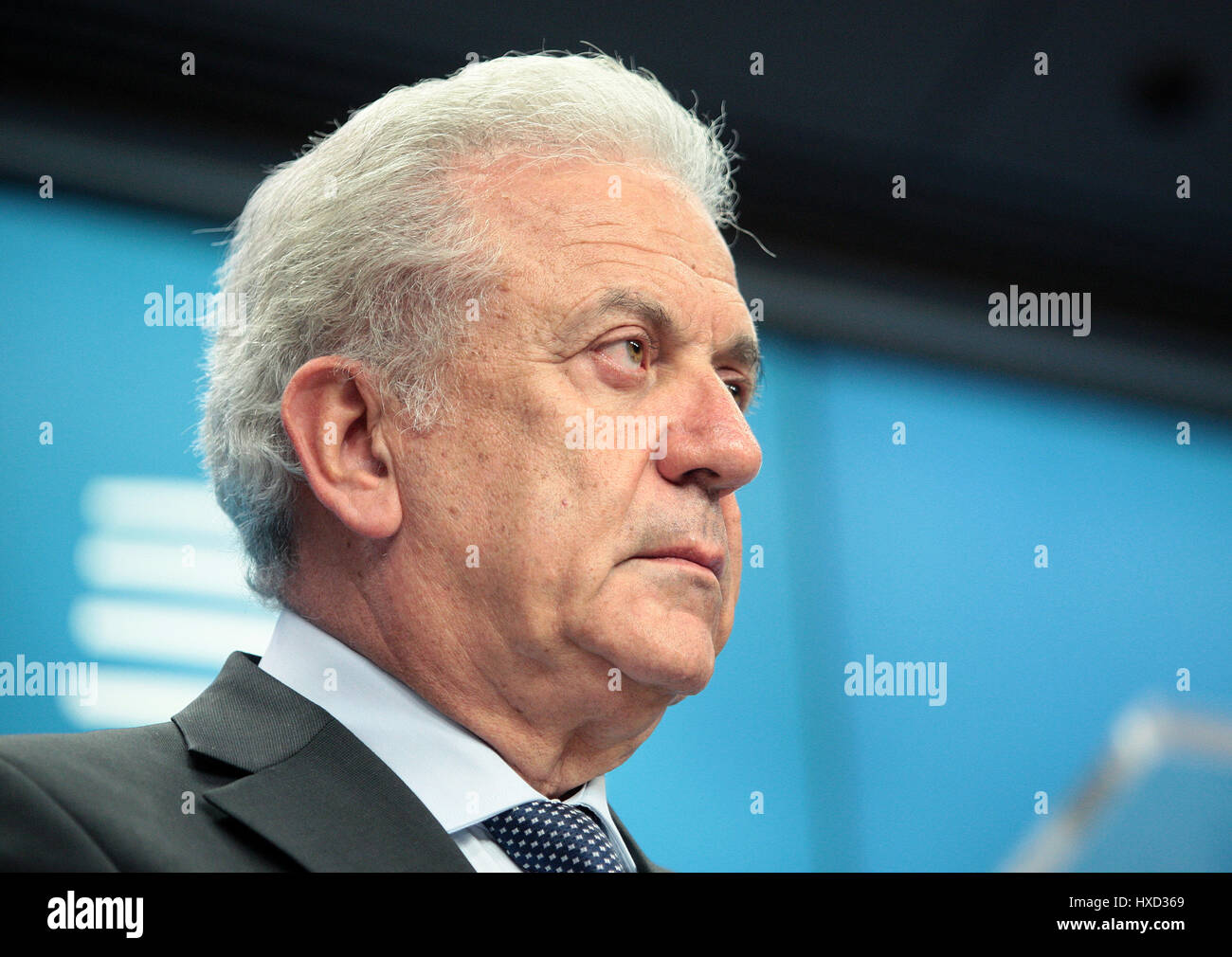 Brussels, Belgium. 27th Mar, 2017. Press conference of Dimitri ...