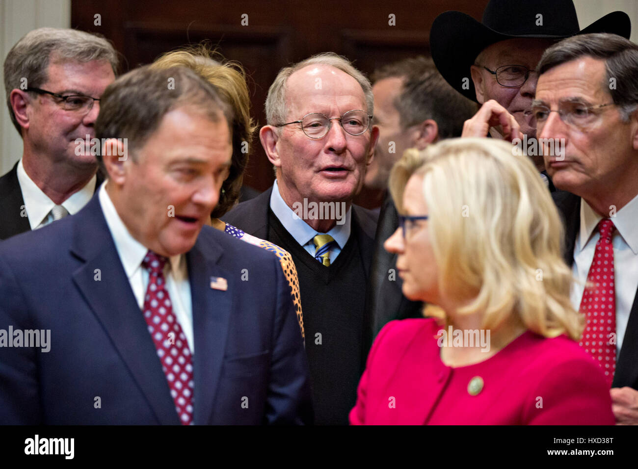 Washington DC, USA. 27th March, 2017. United States Senator Lamar ...