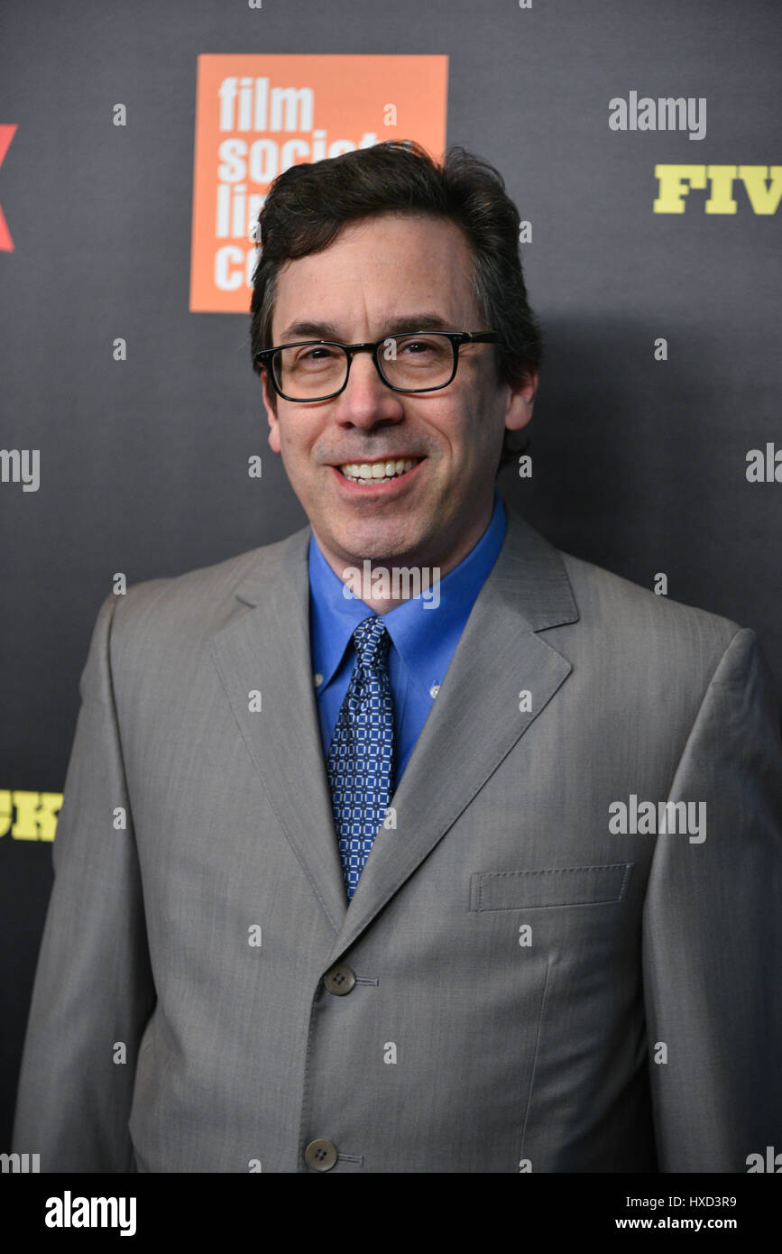 New York, USA. 27th March, 2017. Mark Harris attends the 'Five Came ...