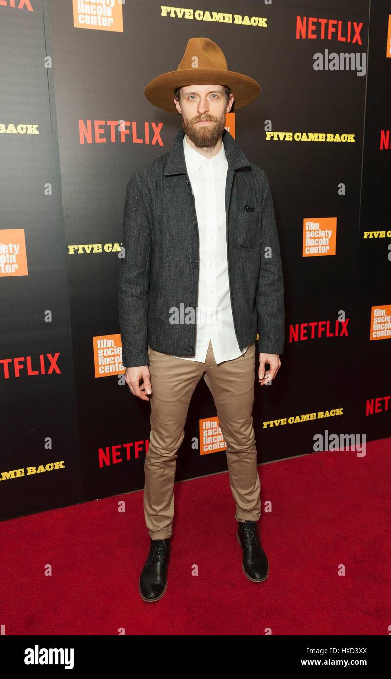 New York, NY, USA. 27th Mar, 2017. Adam David Thompson at arrivals for ...