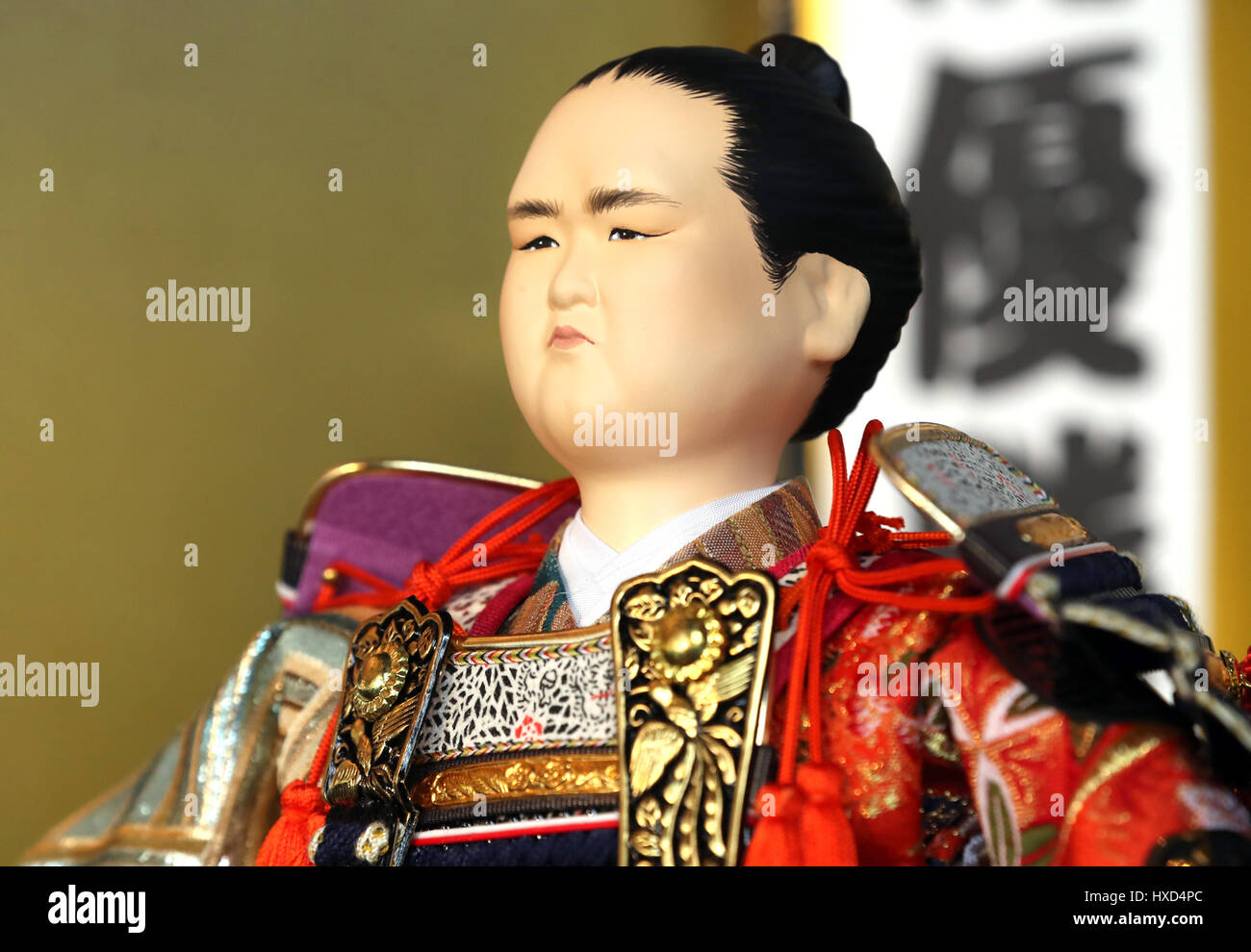 Tokyo, Japan. 28th Mar, 2017. Japanese doll maker Kyugetsu unveils a ...