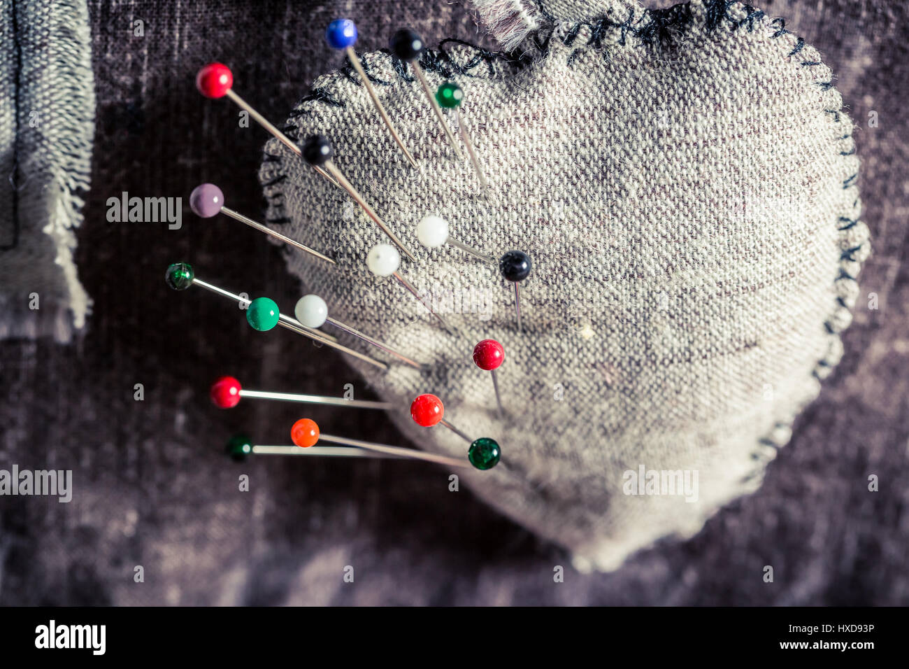Tailor pins material hi-res stock photography and images - Alamy