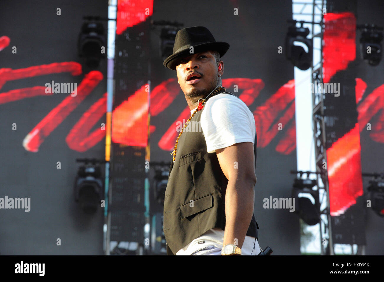 Singer Ne-Yo performs a live concert at the 2015 KIIS FM Wango Tango at ...