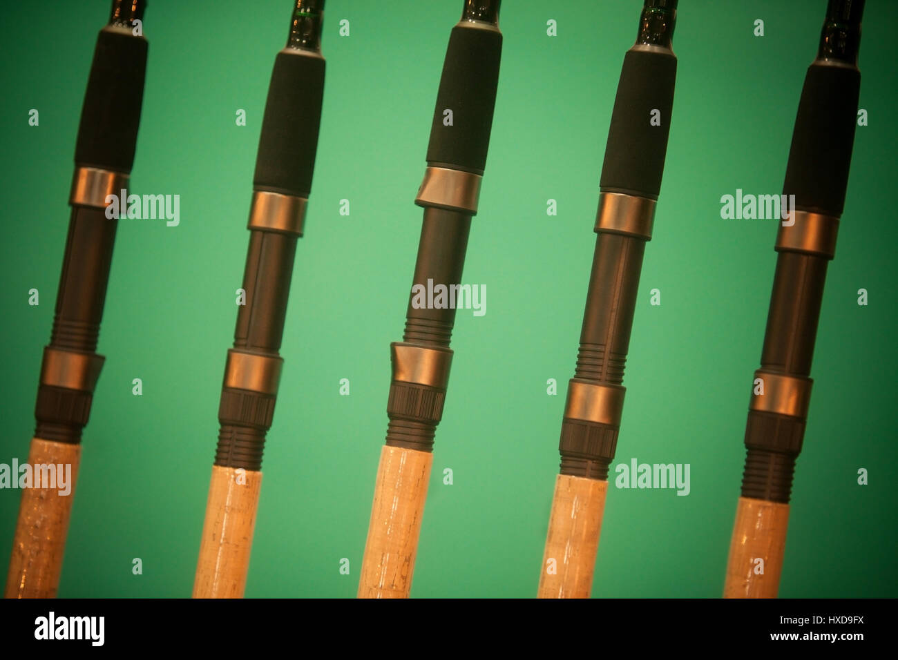Multiple fishing rods hi-res stock photography and images - Alamy