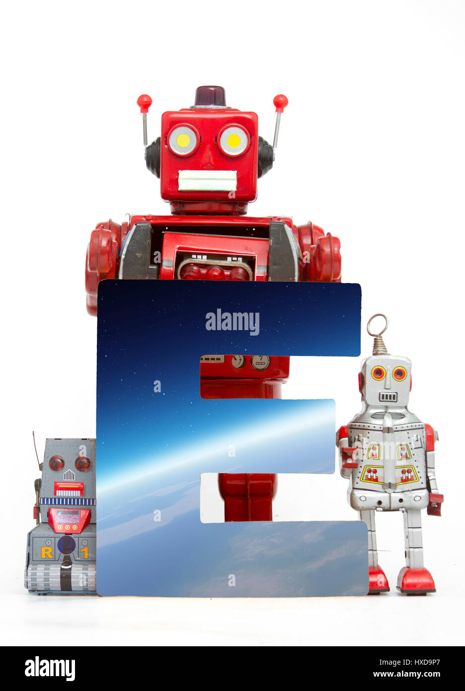 Planet earth design text Cut Out Stock Images & Pictures - Alamy