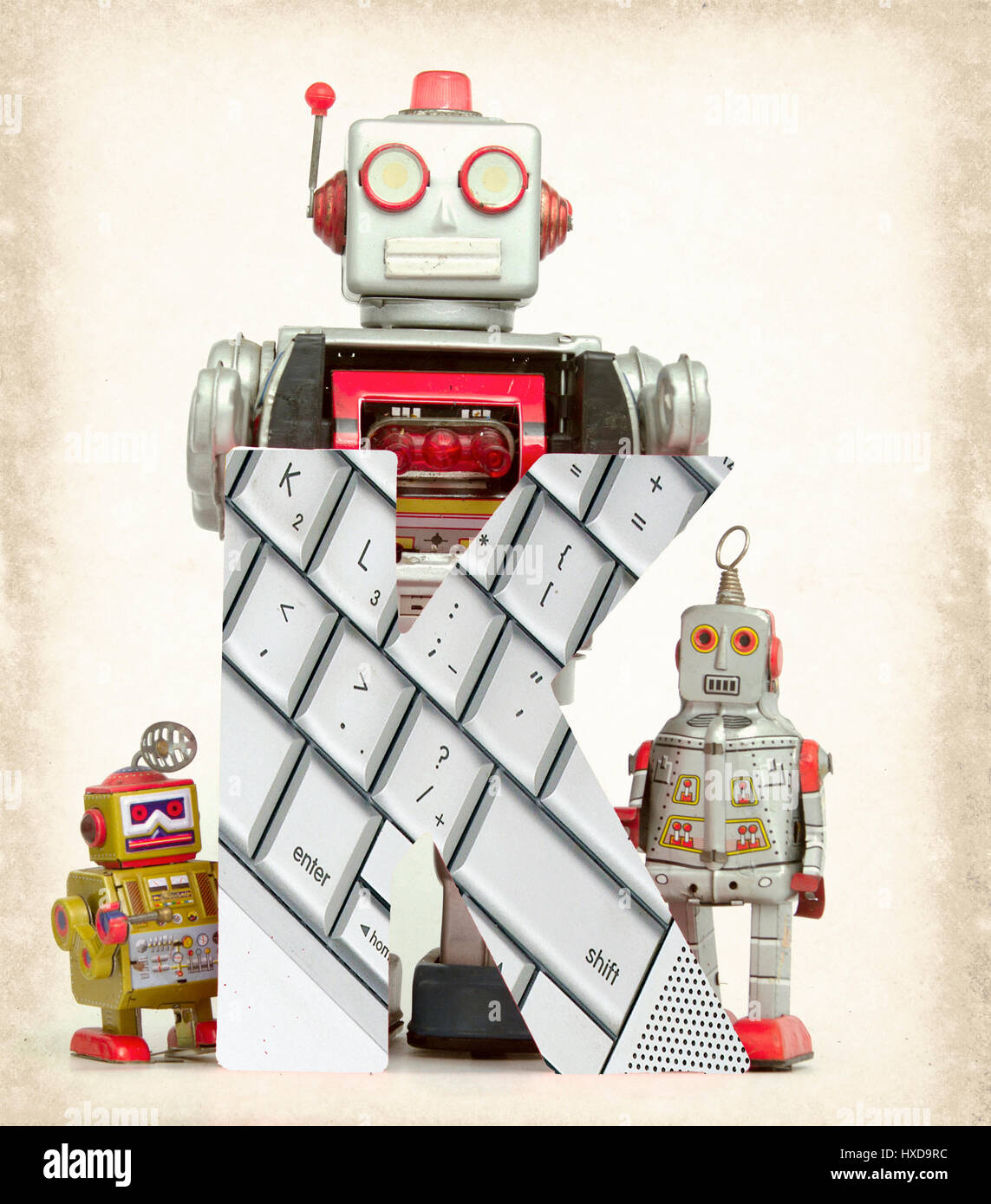 K is for keyboard Stock Photo - Alamy