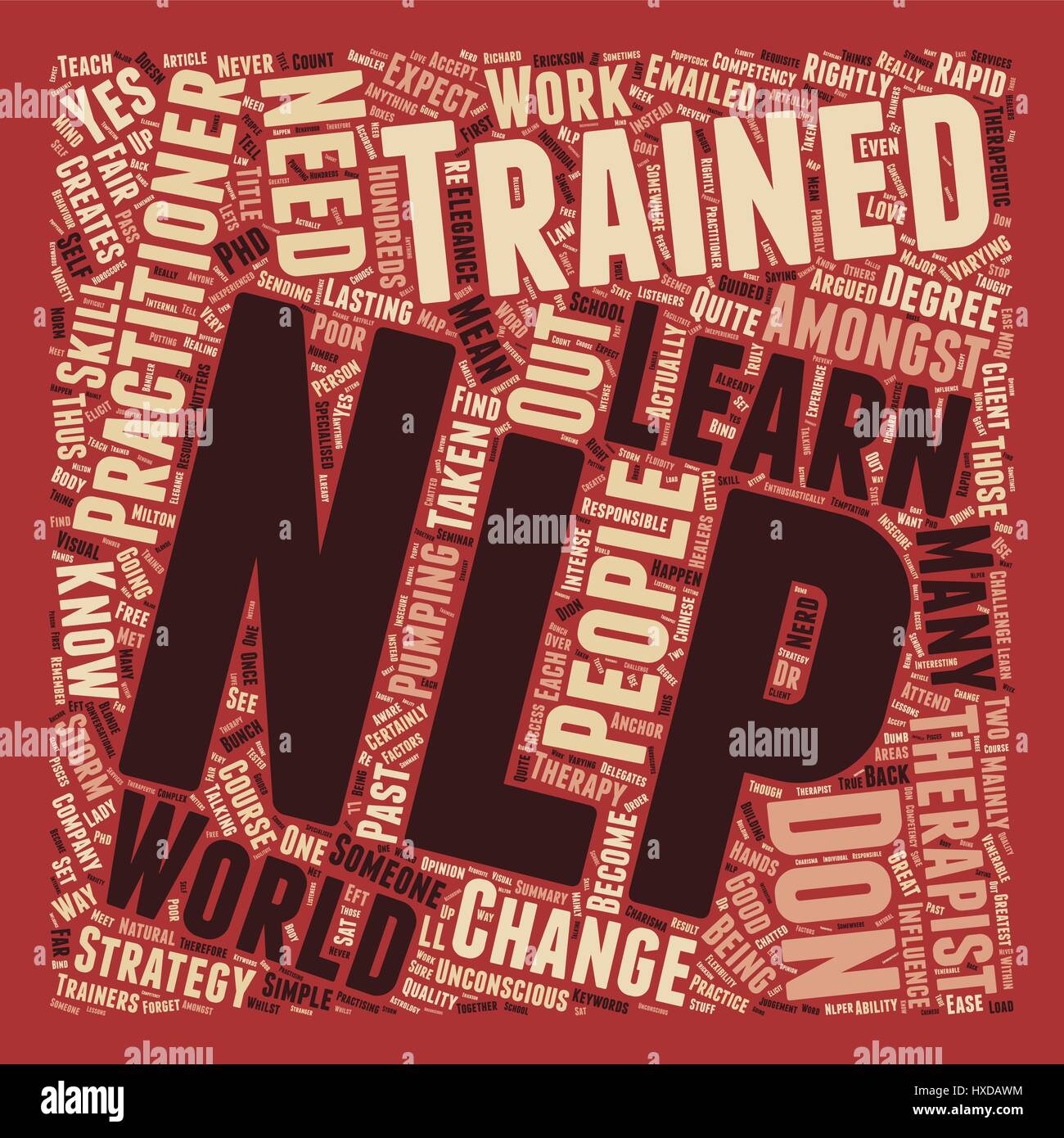 Nlp Background Stock Vector Images - Alamy