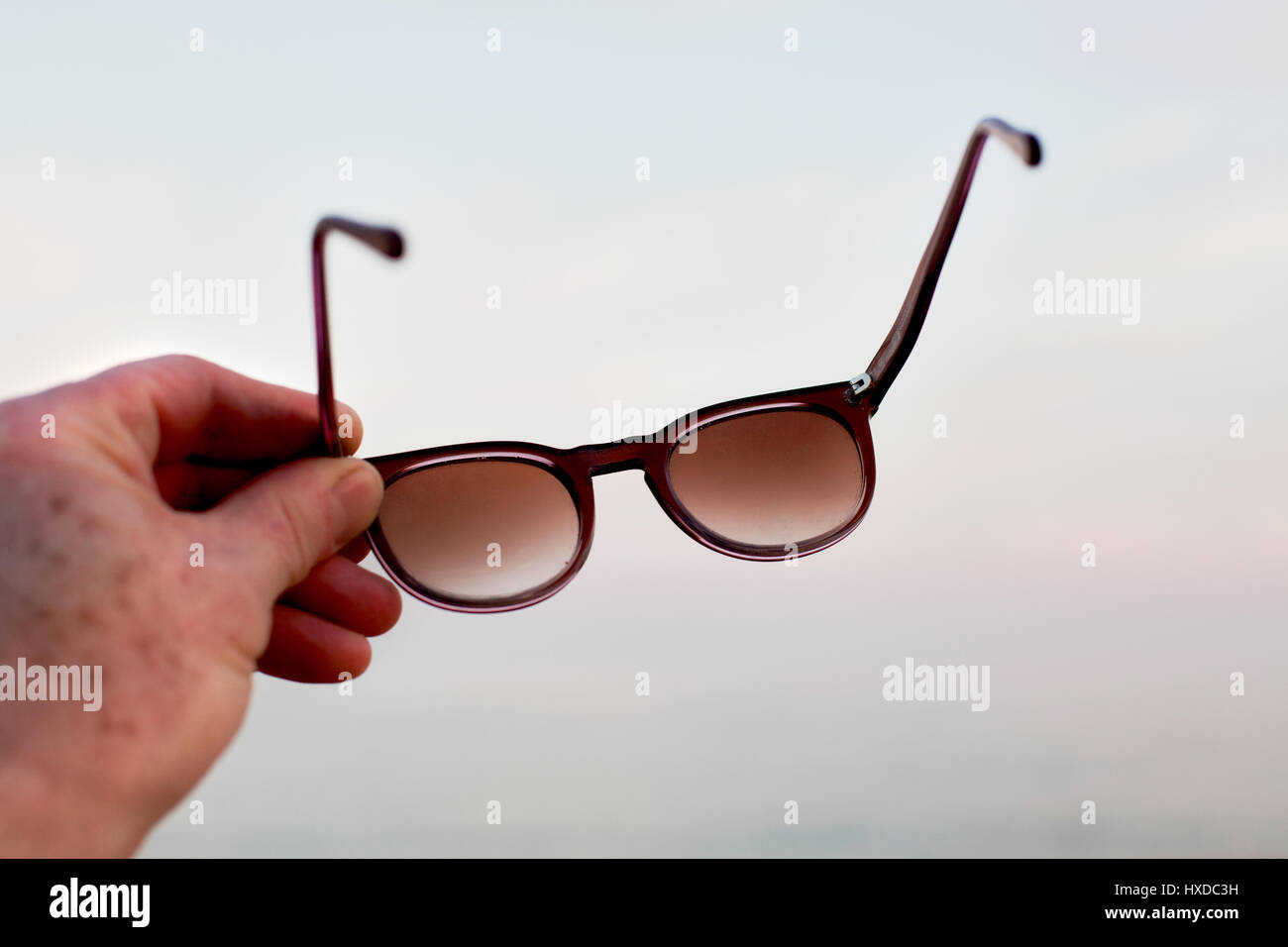 Tinted glasses hi-res stock photography and images - Alamy
