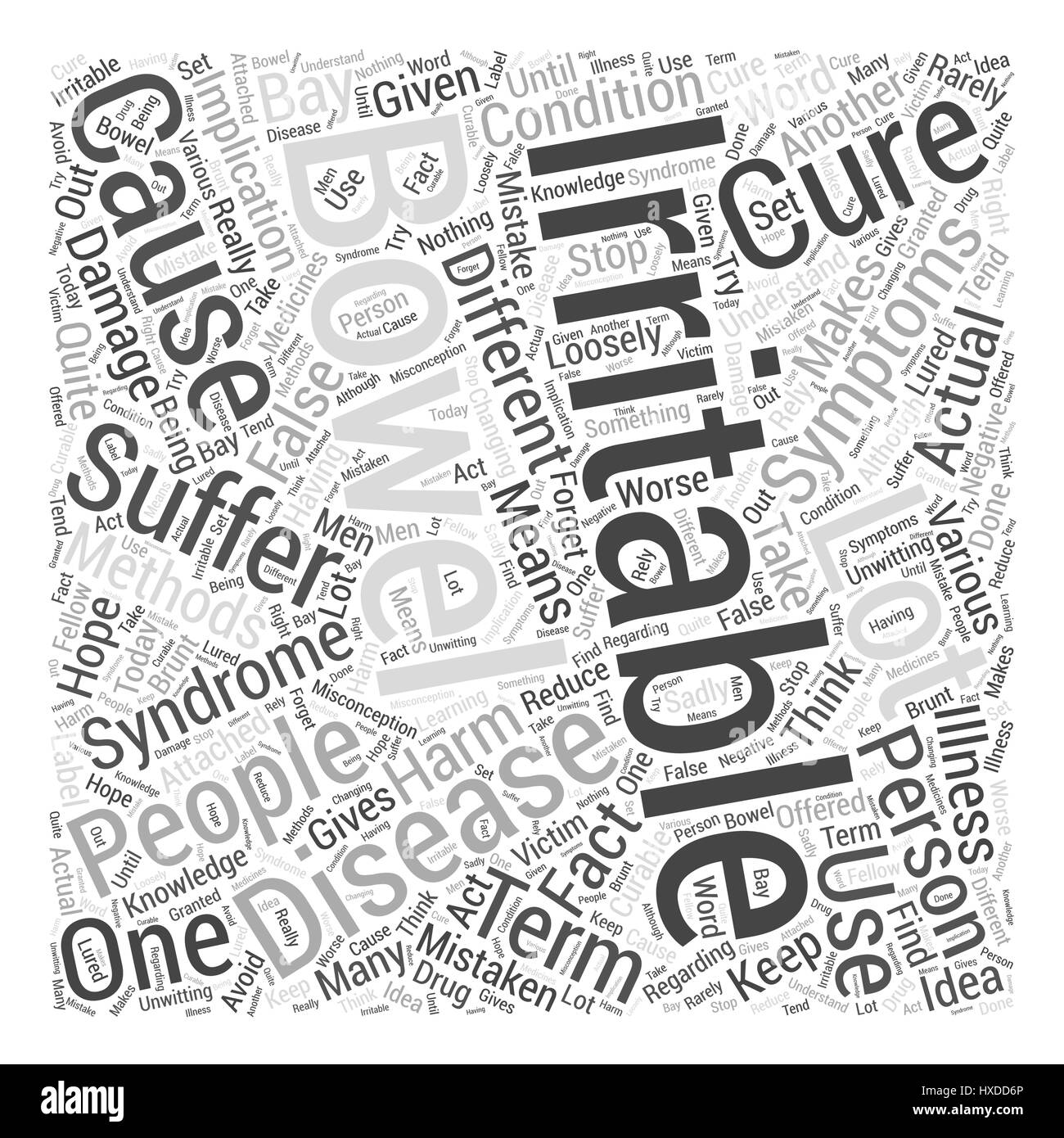 Irritable Bowel Disease Stock Vector Images - Alamy