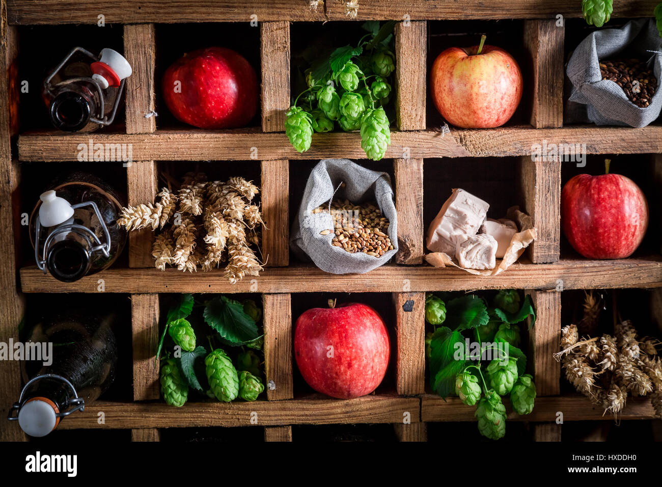 Various beer ingredients in hi-res stock photography and images - Alamy