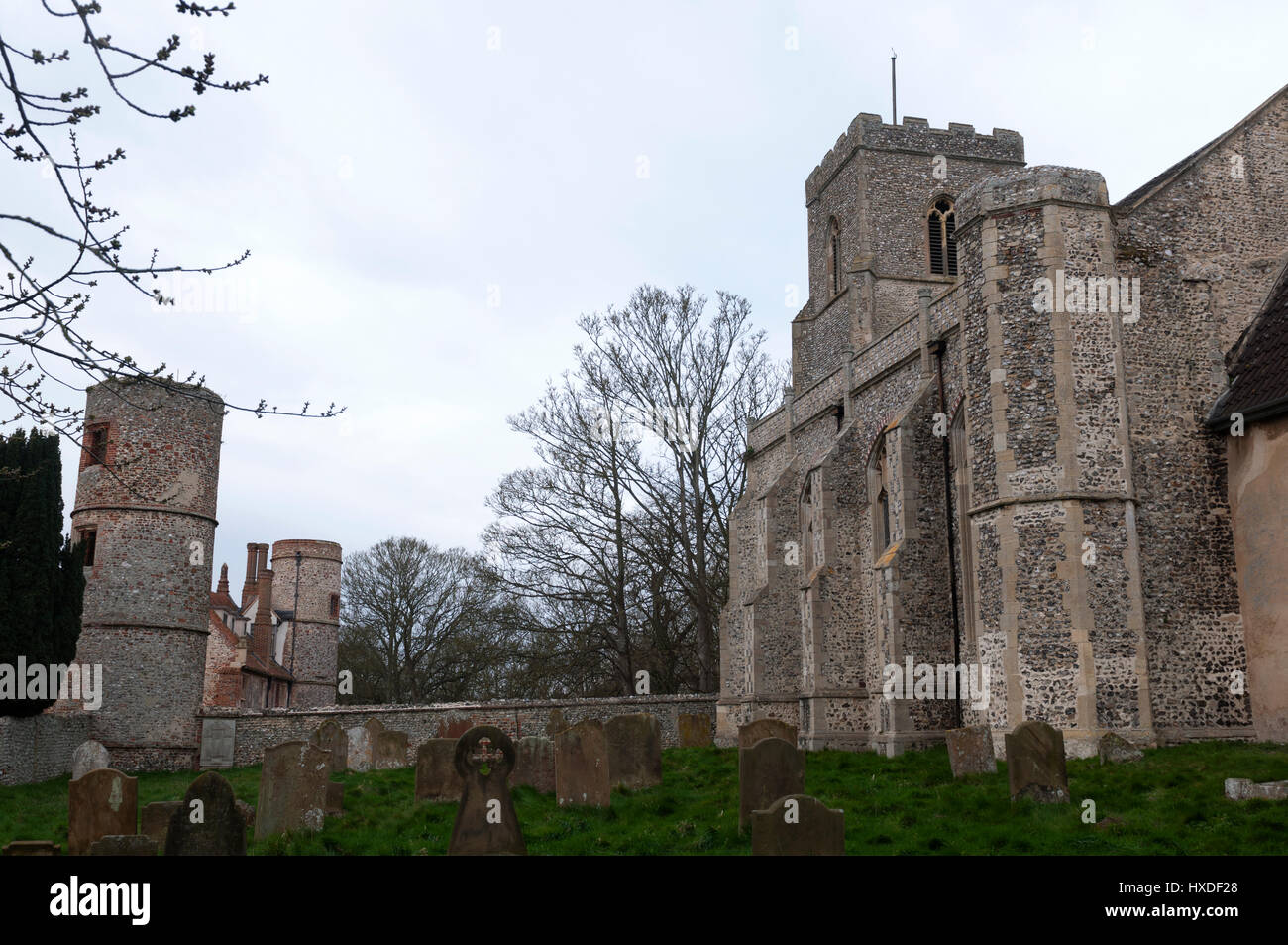 St. John the Baptist and St. Mary`s Church, Stiffkey, Norfolk, England ...