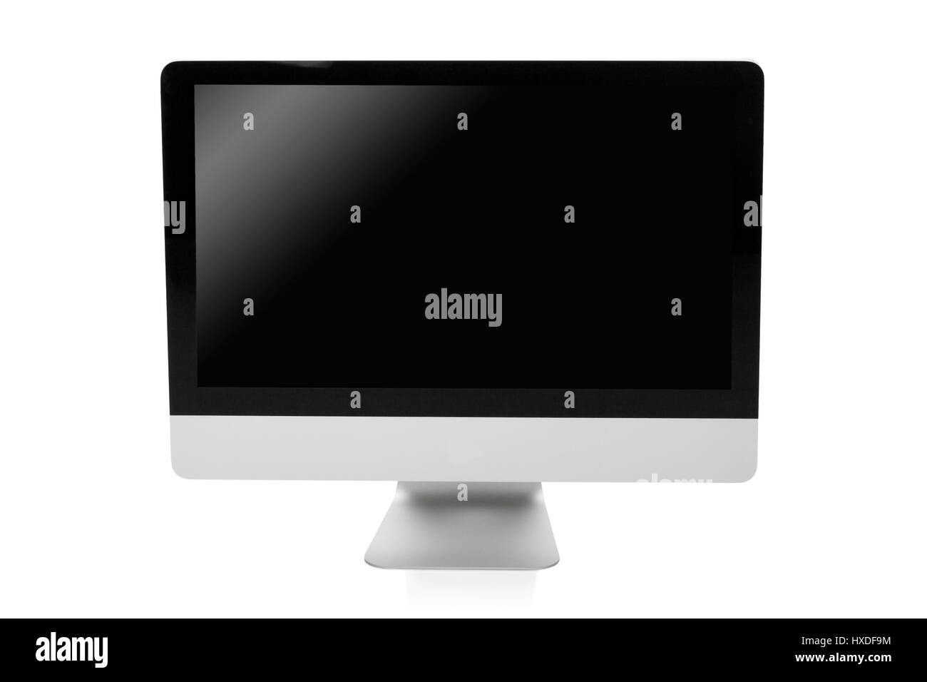 professional desktop pc isolated on white background Stock Photo - Alamy