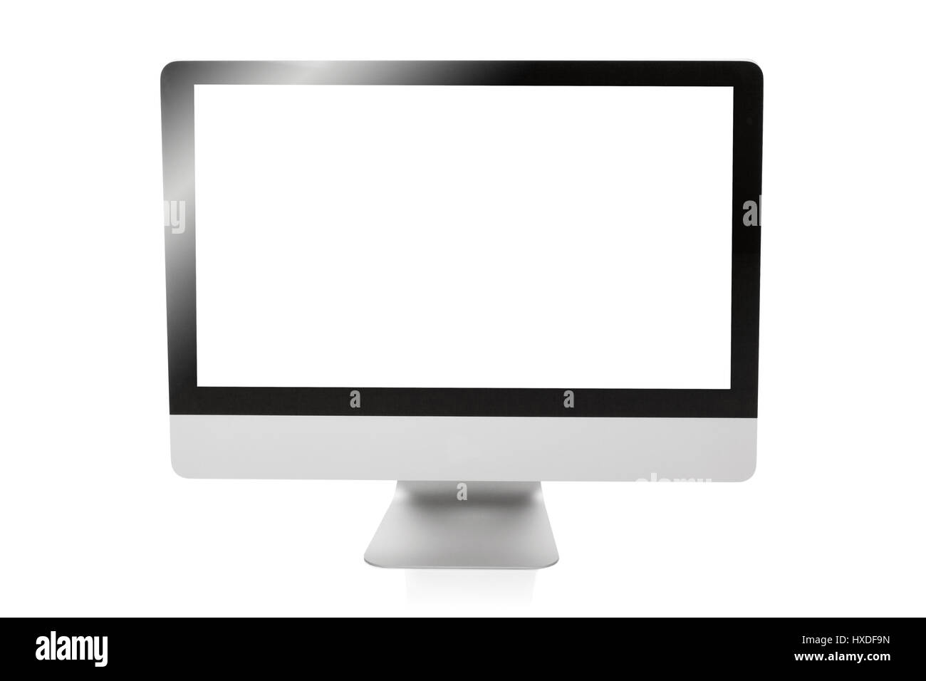 professional desktop pc isolated on white background Stock Photo - Alamy