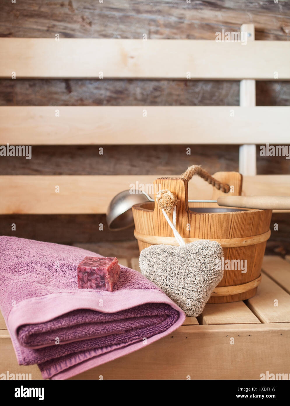 Sauna towel hi-res stock photography and images - Alamy
