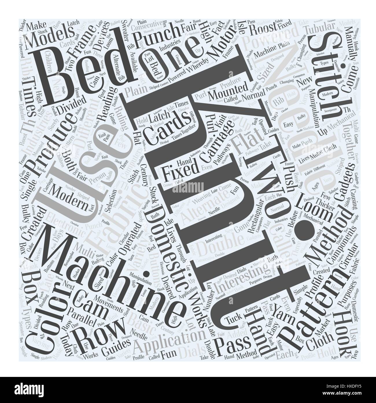 Loom Machine Stock Vector Images - Alamy