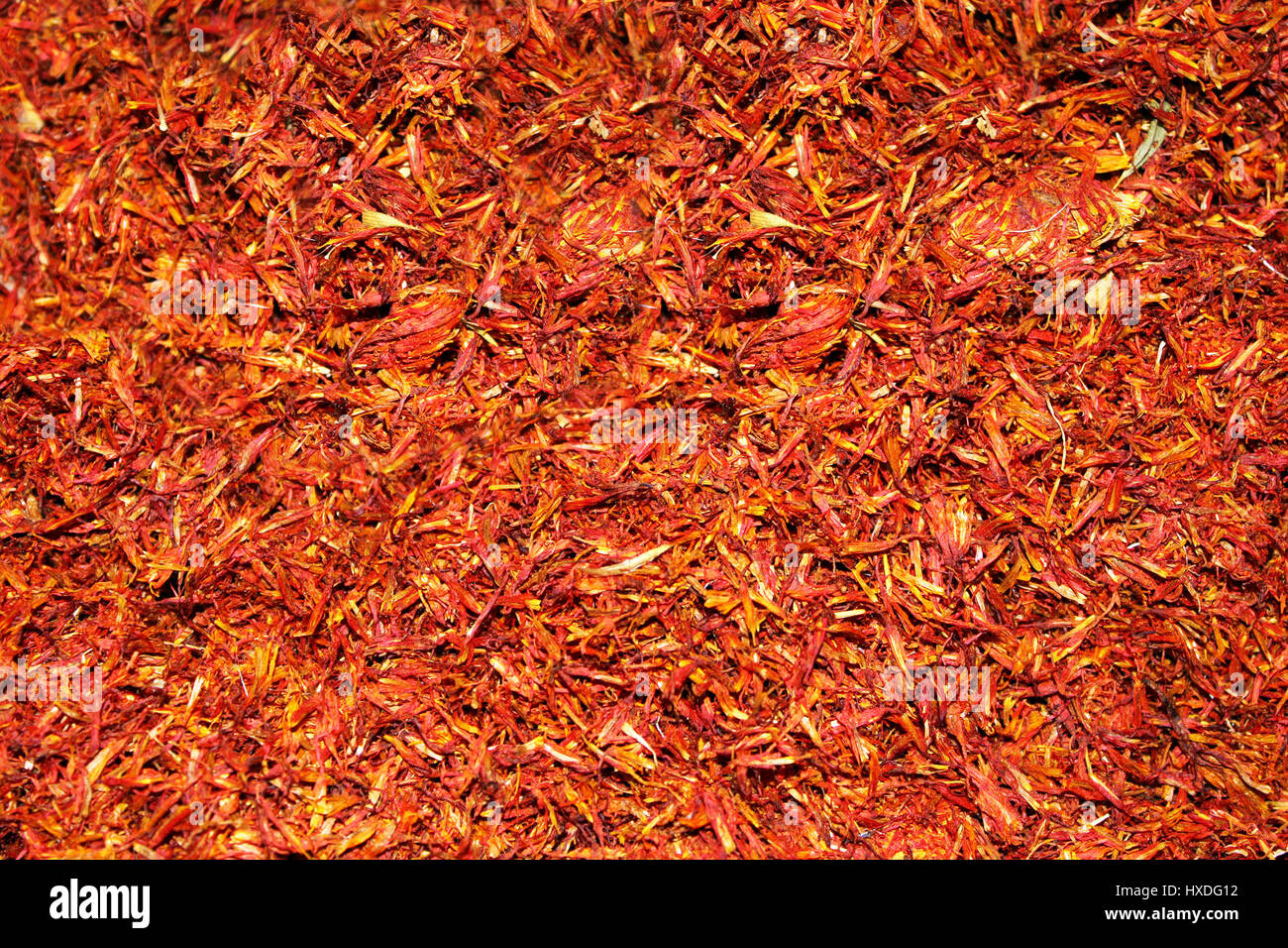 Exotic spice, saffron for coloring food Stock Photo - Alamy