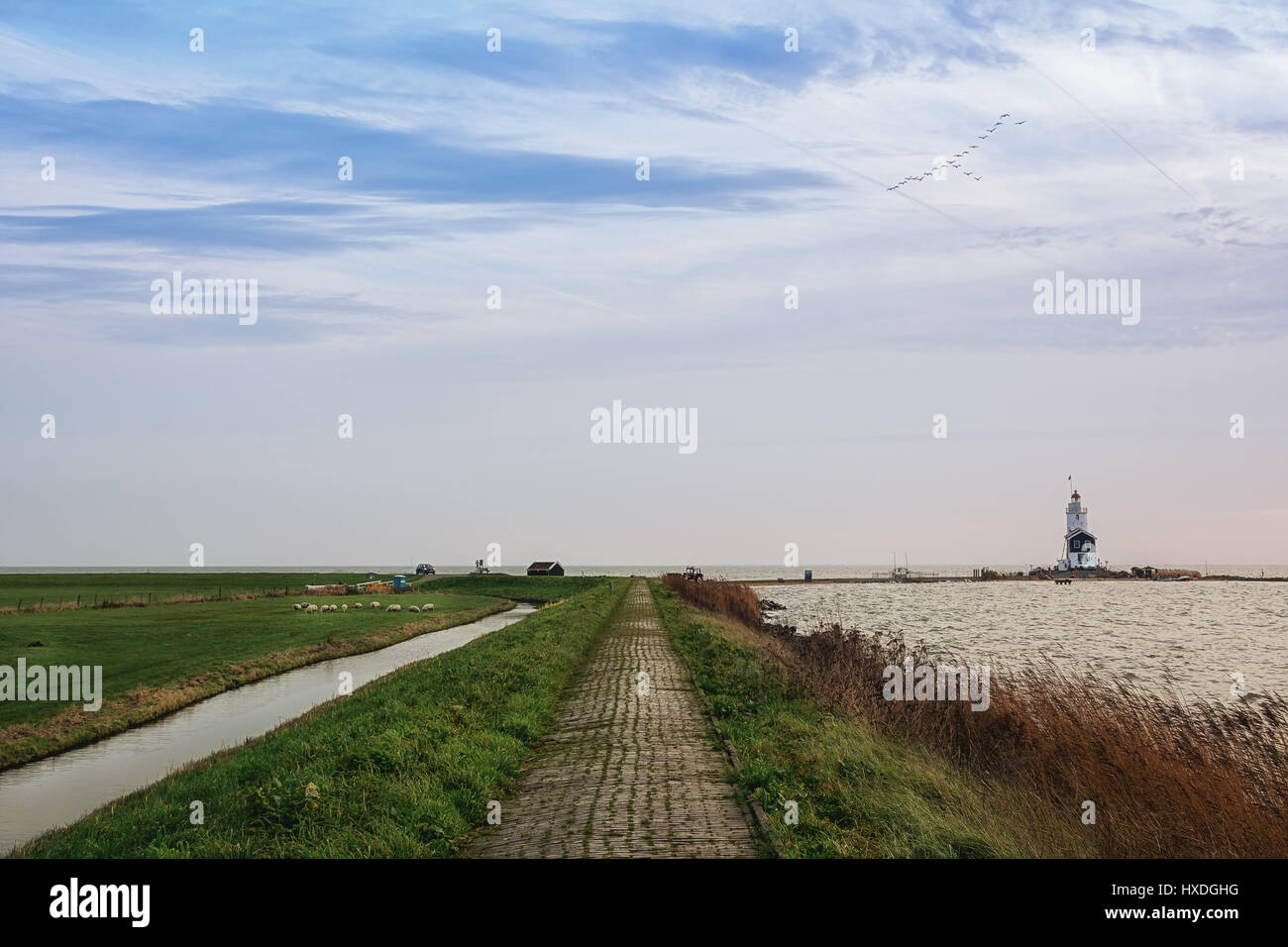 The Horse of Marken is a famous Dutch lighthouse located at the ...