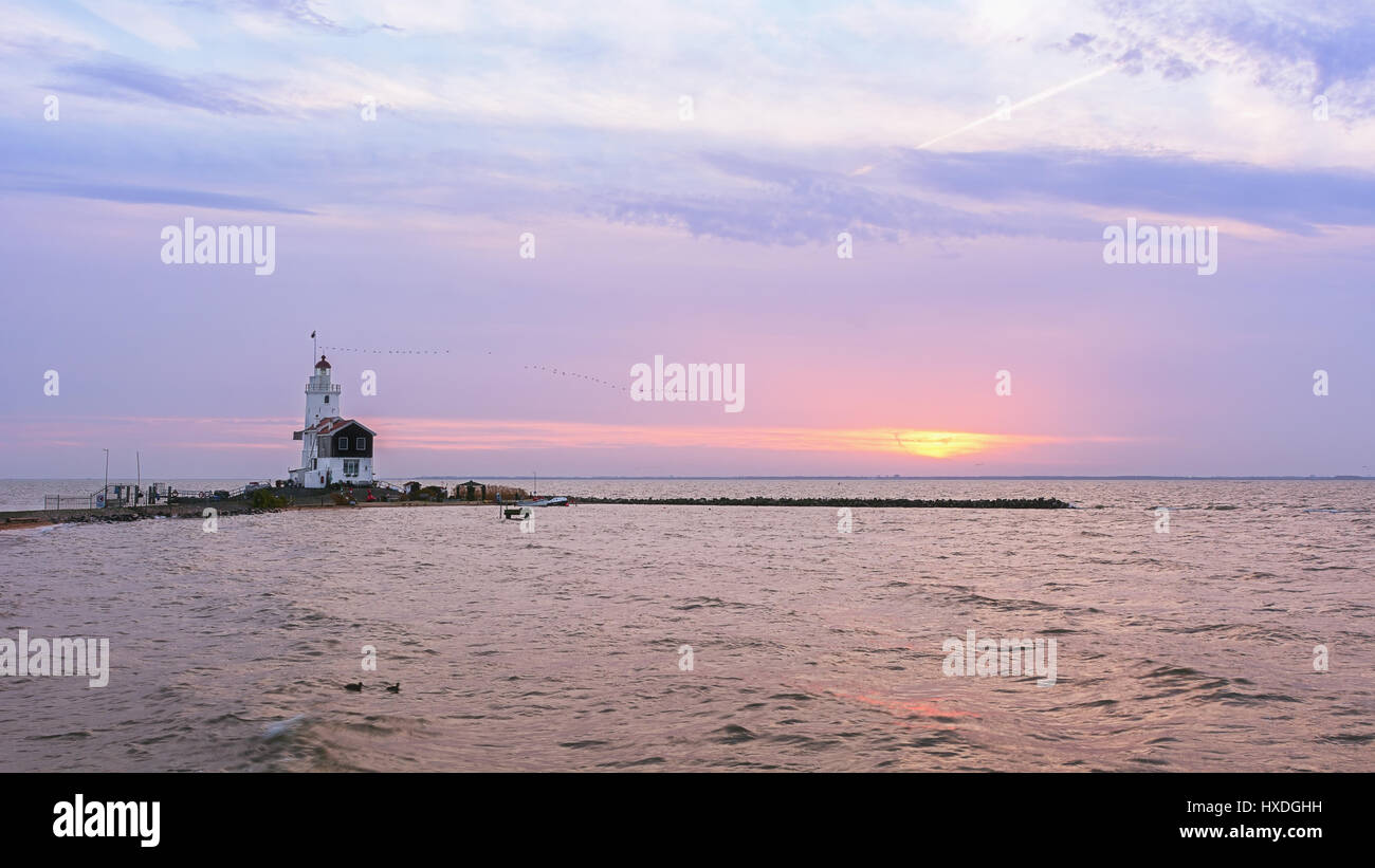 The Horse of Marken is a famous Dutch lighthouse located at the ...