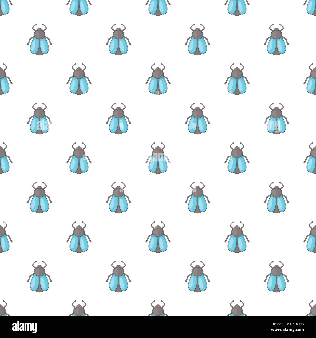 Fly pattern, cartoon style Stock Vector Image & Art - Alamy