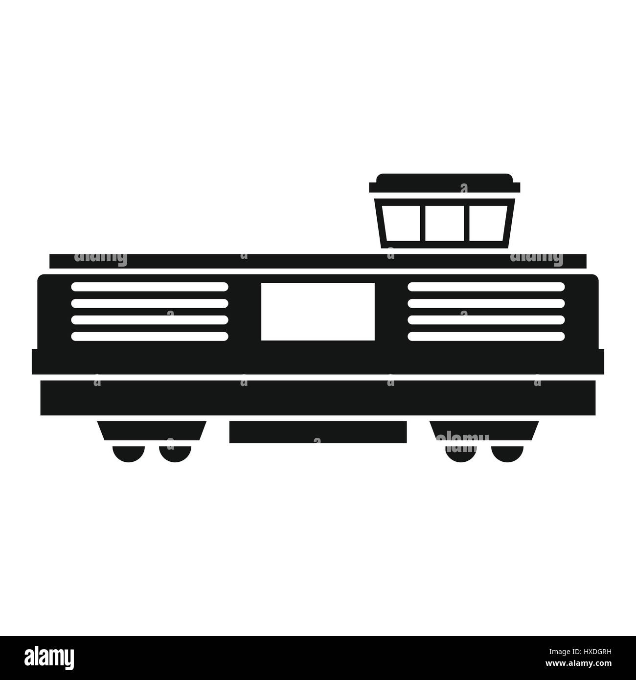 Freight train icon, simple style Stock Vector Image & Art - Alamy